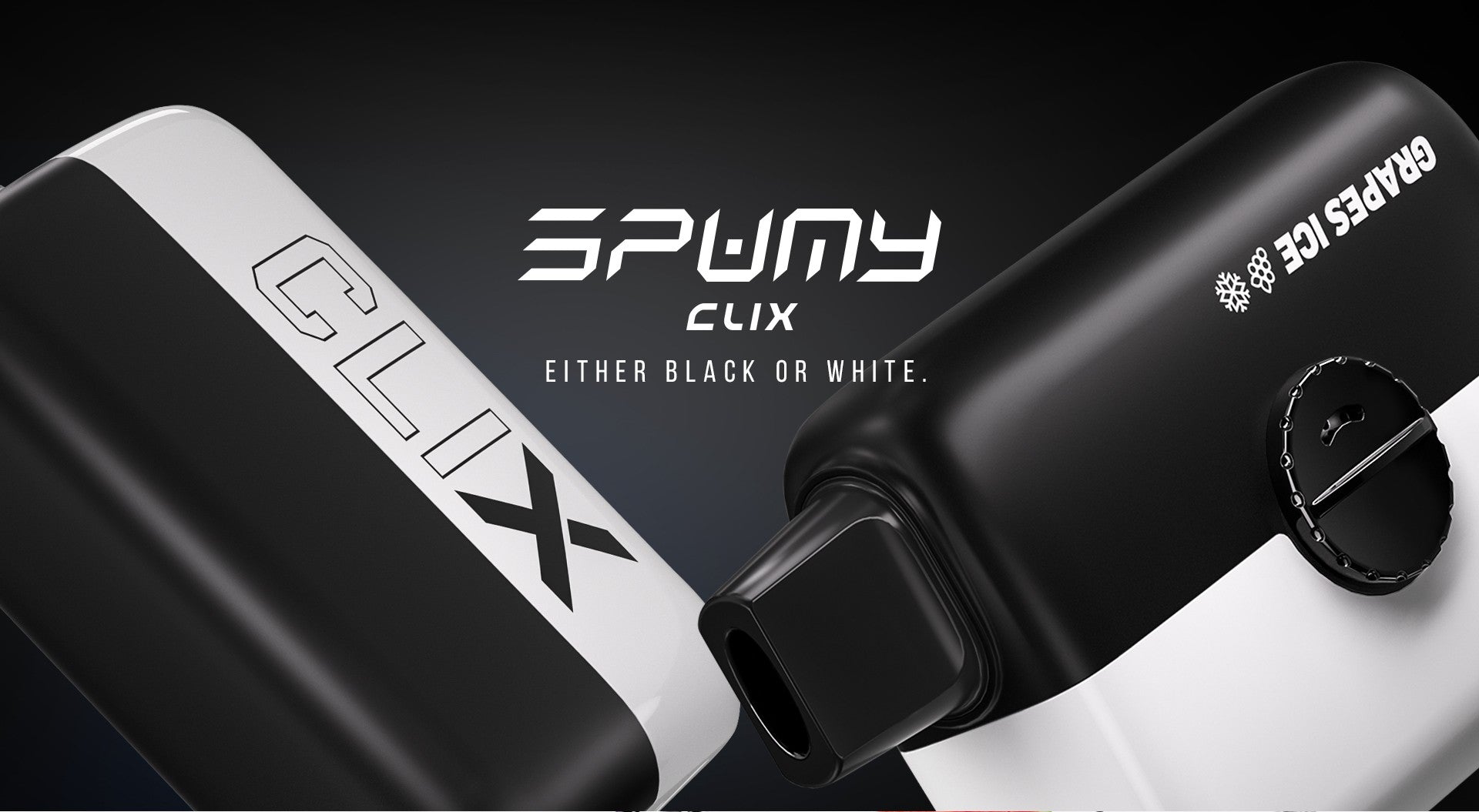 SPUMY Clix 5500 Disposable Pod Vape - 600mAh - Reusable Battery – Spumyvape